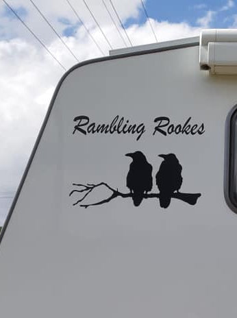 Personalised Vinyl Caravan Decal – Dave's Decals
