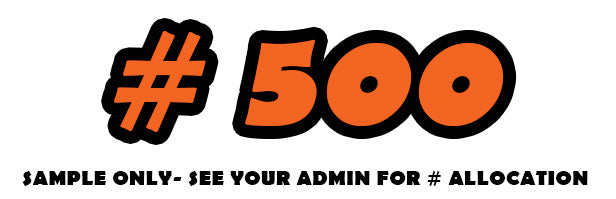 TOG, Number and UHF # PACK – Dave's Decals